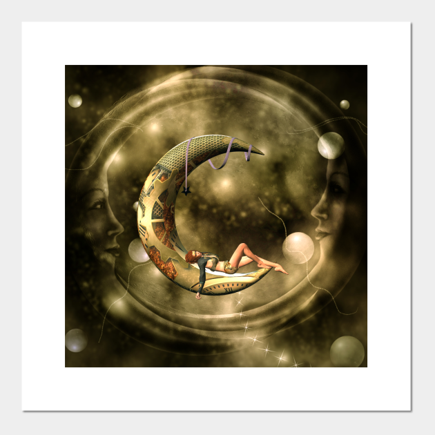 Steampunk women on the moon - Steampunk Mechanical Steam Women Moon F ...