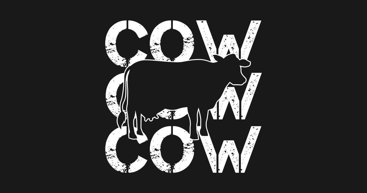 Retro Cow - Retro Cow - Hoodie | TeePublic