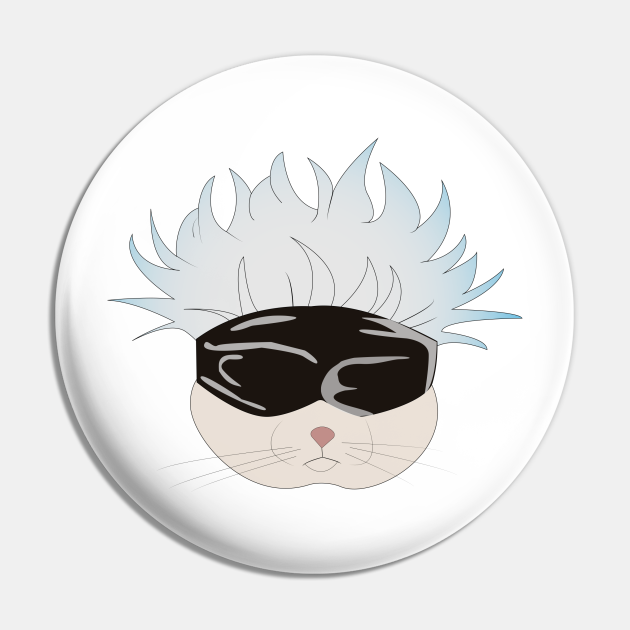 Satoru Gojo (Cat) - Jujutsu Kaisen - Pin | TeePublic