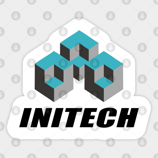 Initech Logo Office Space - Office Space - Sticker | TeePublic