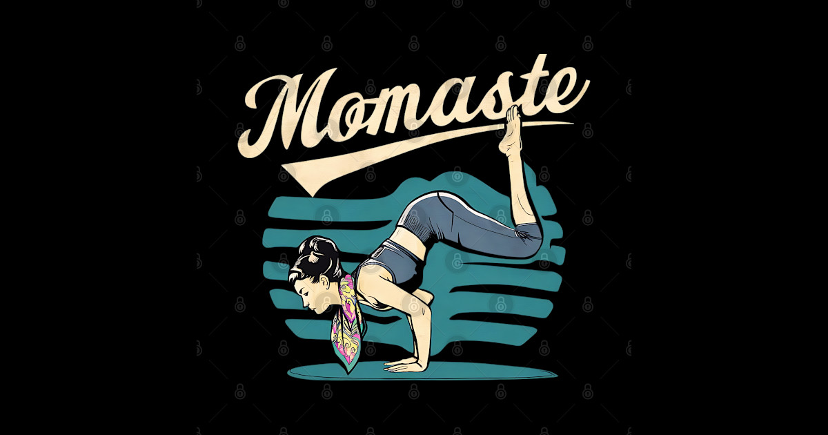 Momaste Mother Yoga - Yoga - Sticker | TeePublic