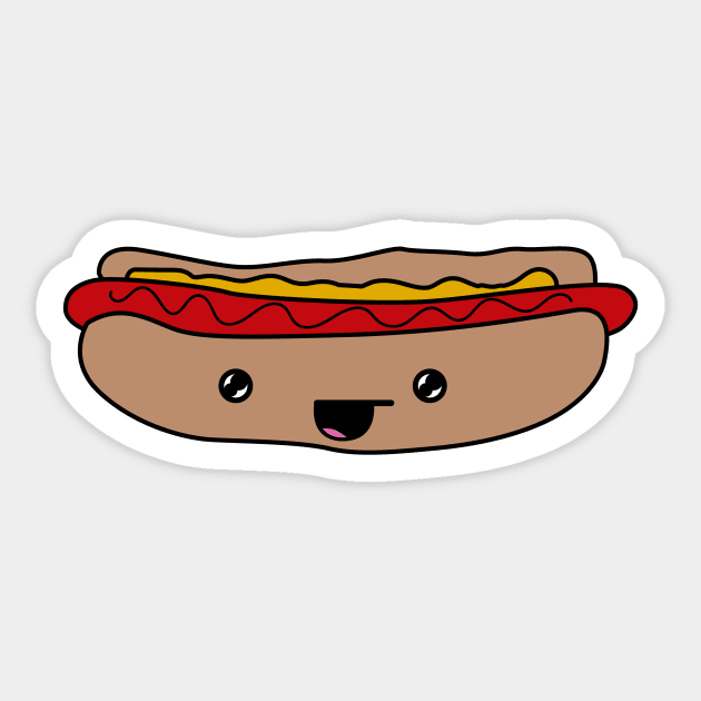 Hot Dog Bob - Hot Dog Bob - Sticker | TeePublic