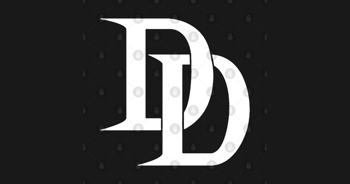 Daredevil Symbol Fan Art | Marvel-Inspired Dark Hero Tribute | Comic ...