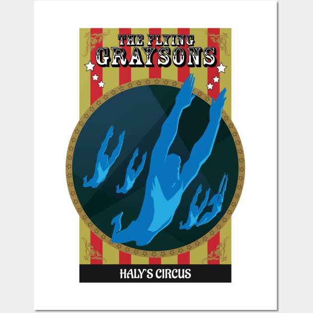 The Flying Graysons - Robin - Posters and Art Prints | TeePublic
