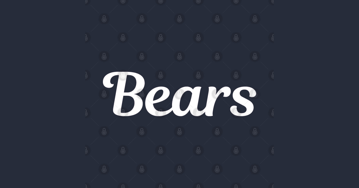 Bears Script - Cal Bears - T-Shirt | TeePublic