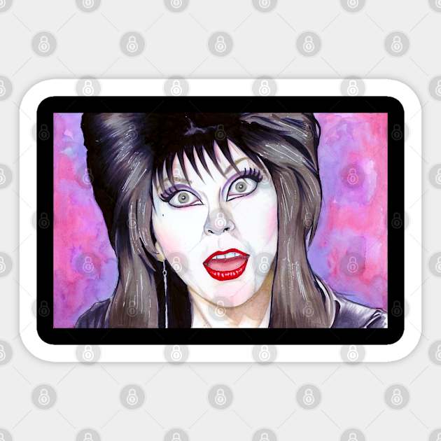 Mistress of the Dark - Elvira Mistress Of The Dark - Sticker | TeePublic