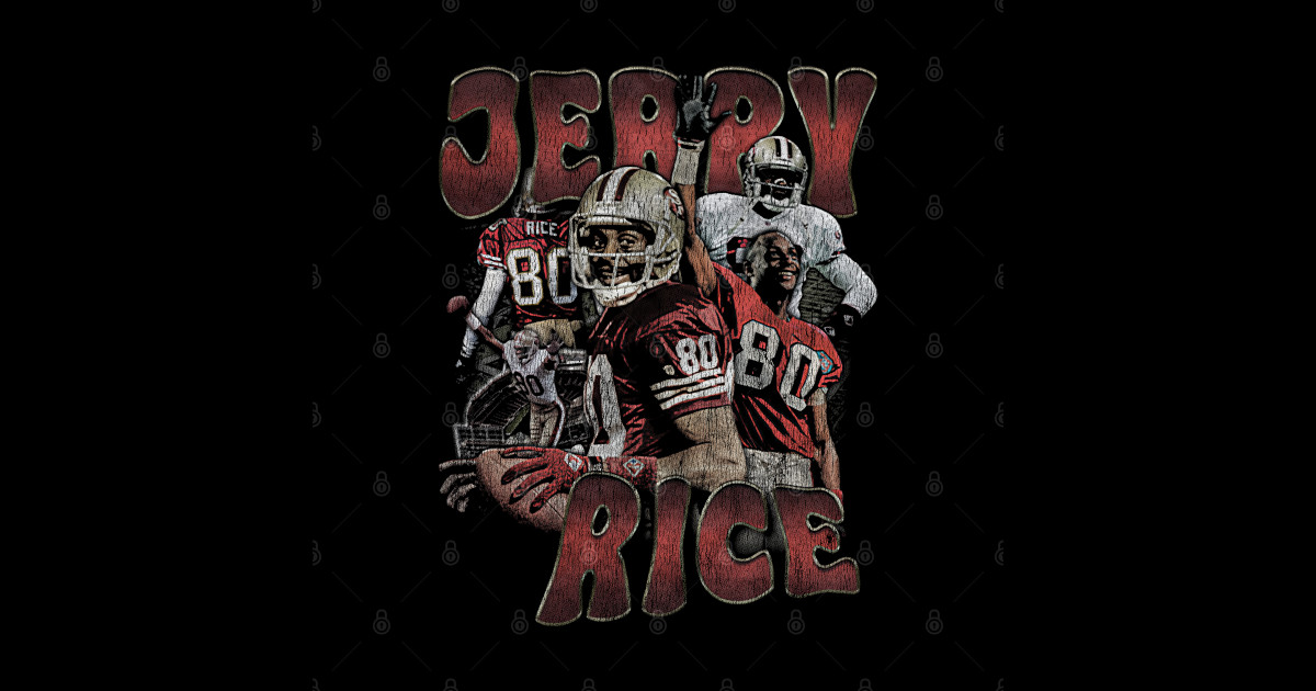 Jerry Rice Vintage - Jerry Rice - Sticker | TeePublic