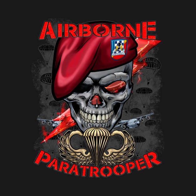 paratrooper Us Army - Us Army - T-Shirt | TeePublic