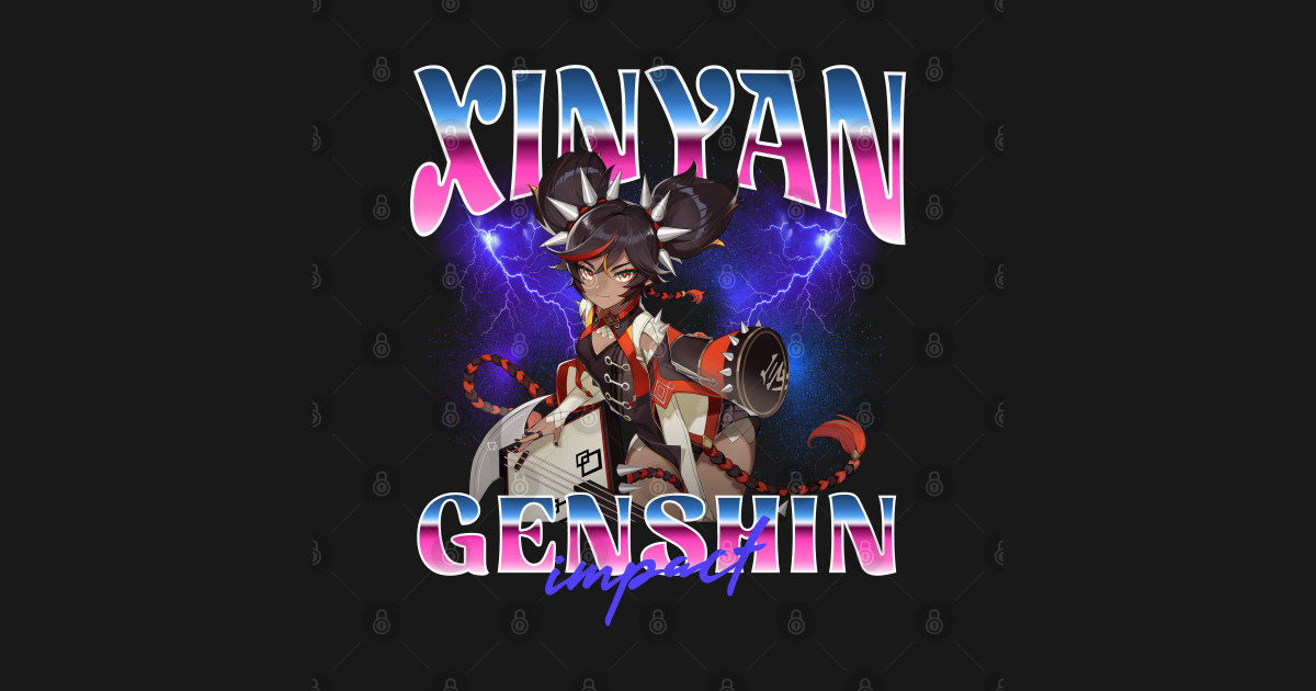 Xinyan Genshin Impact - Genshin Impact - T-Shirt | TeePublic