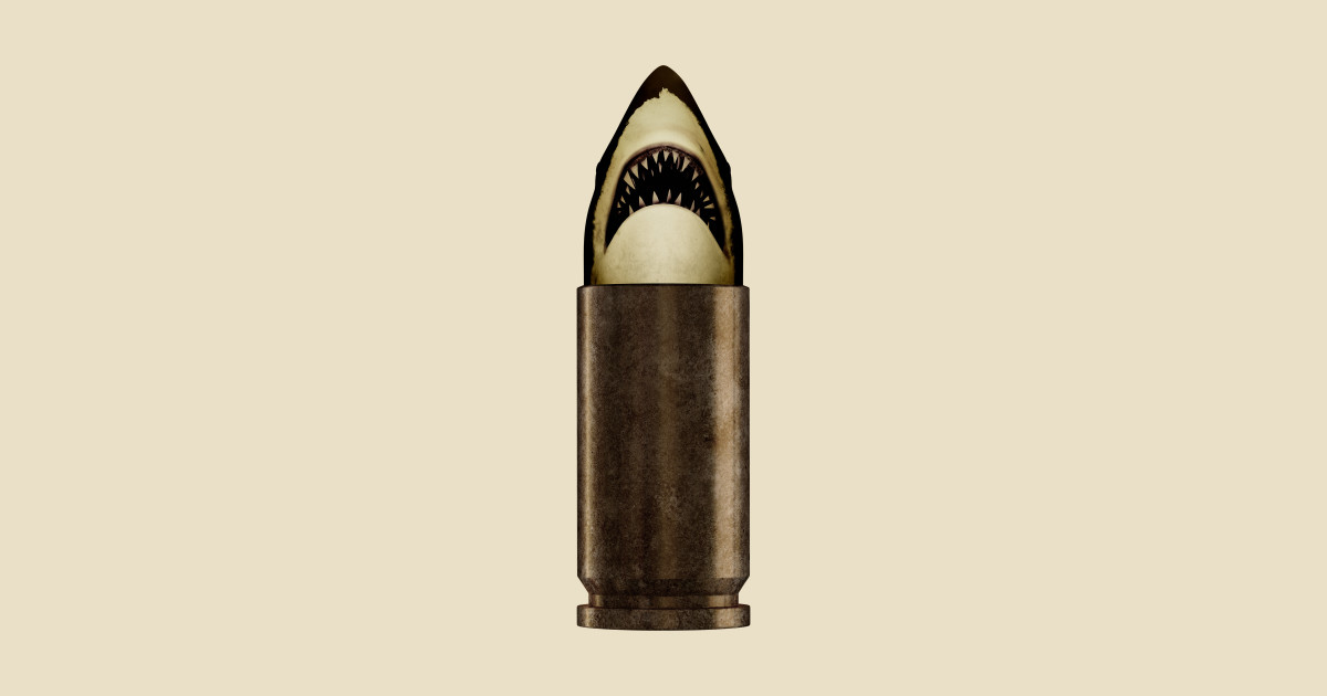 Shell Shark - Bullet - Posters and Art Prints | TeePublic