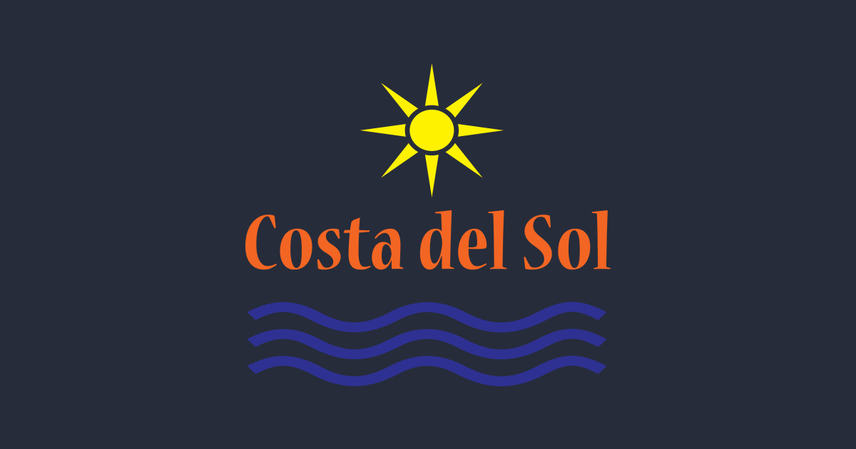 Costa del Sol-Sun Water - Costa Del Sol - T-Shirt | TeePublic