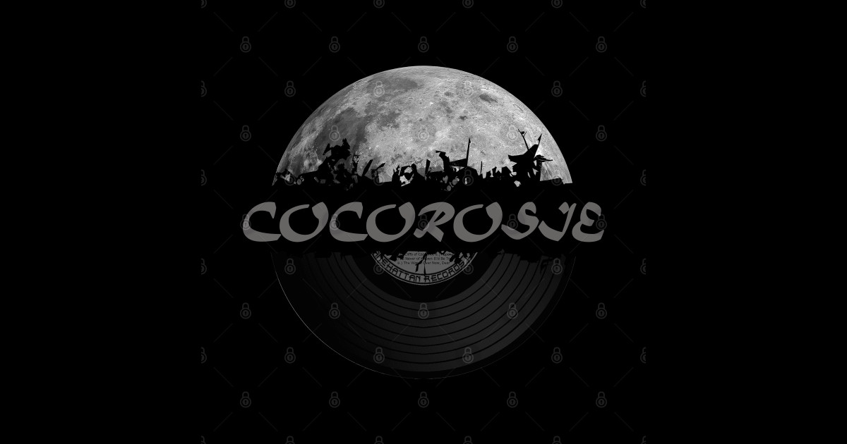 cocorosie moon vinyl - Cocorosie Moon Vinyl - Sticker | TeePublic