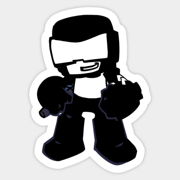 TankMan FNFTankMan FNF (Friday Night Funkin) - Tankman Fnf - Sticker ...