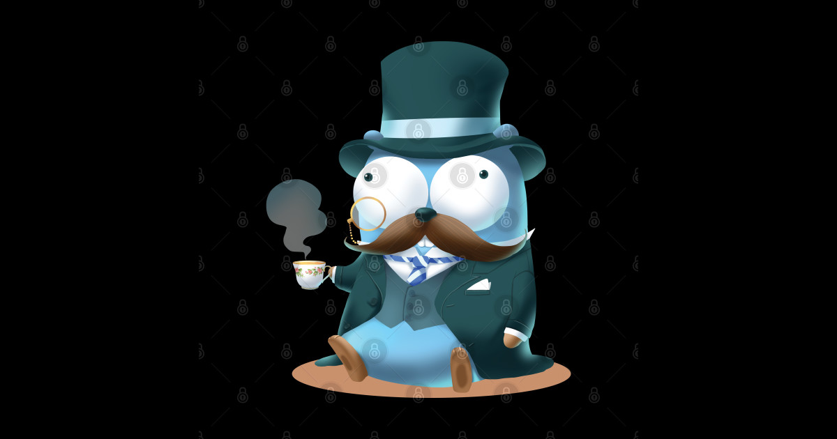 Go for Tea - Golang - Sticker | TeePublic