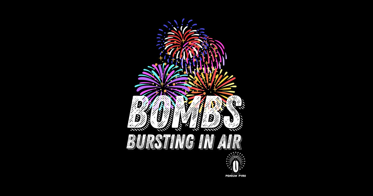 Bombs Bursting Color - Fireworks - Sticker | TeePublic