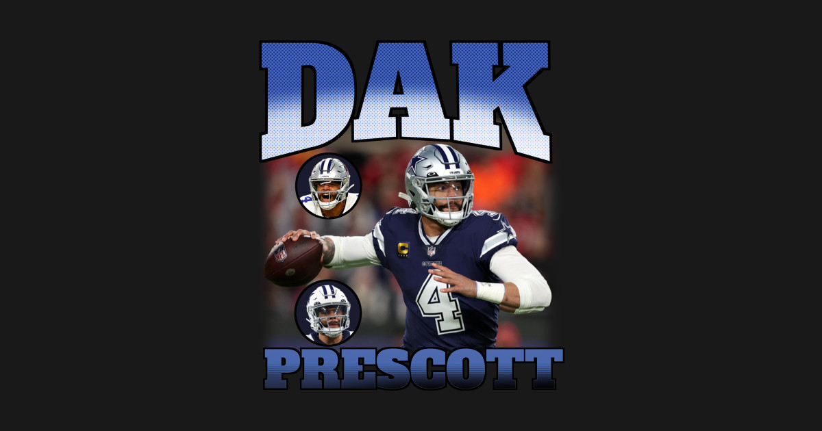 dak-prescott-bootleg - Dak Prescott - T-Shirt | TeePublic