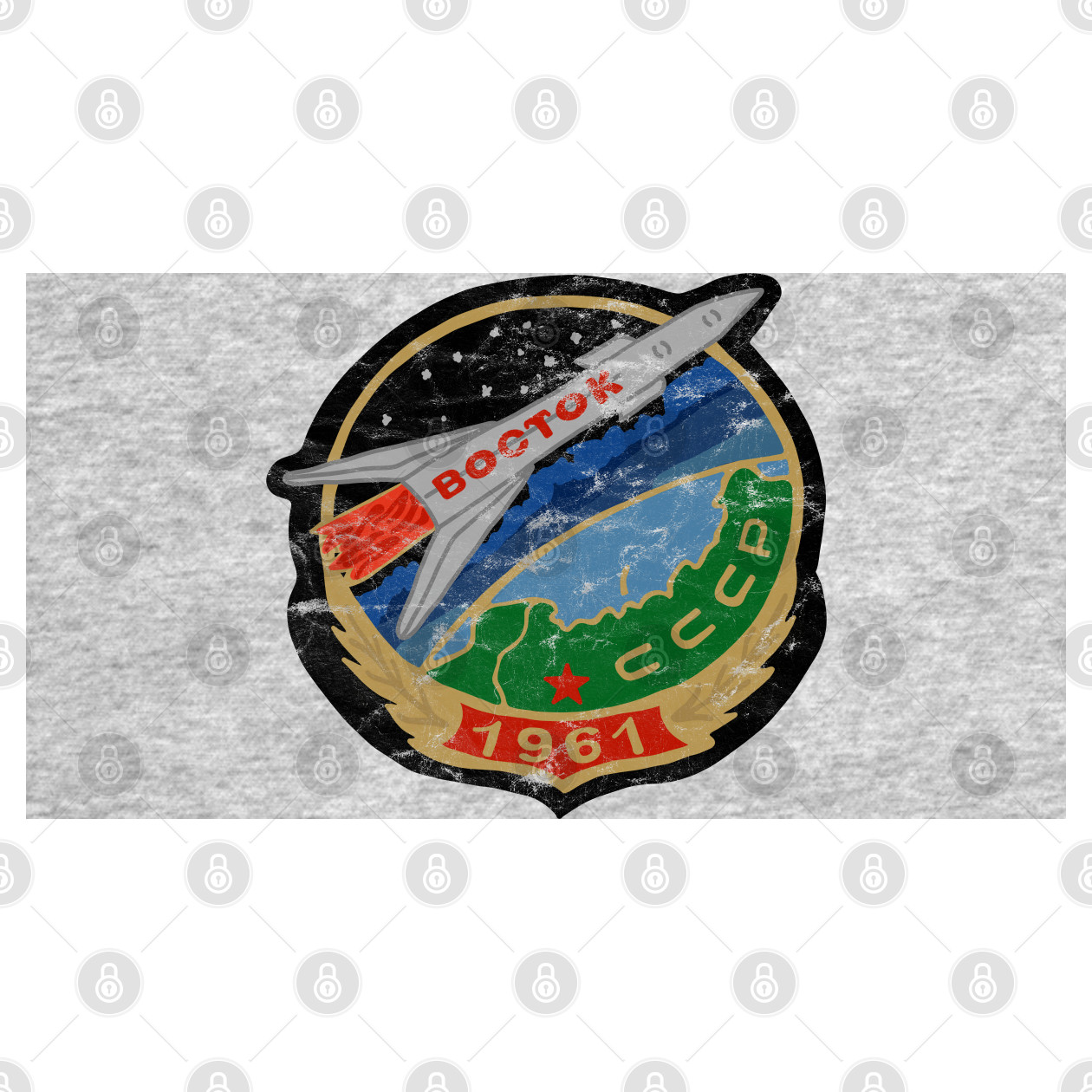 Retro Cosmonaut Mission Badge - Cosmonaut - T-Shirt | TeePublic