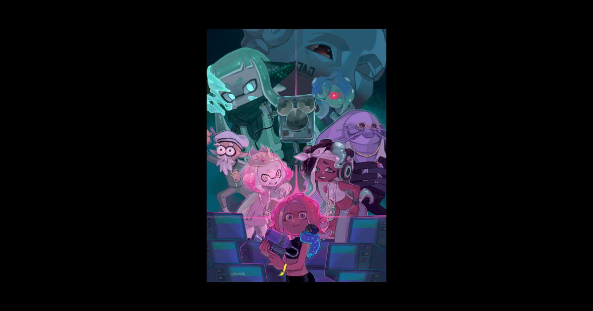 Octo Expansion - Video Game - Posters and Art Prints | TeePublic