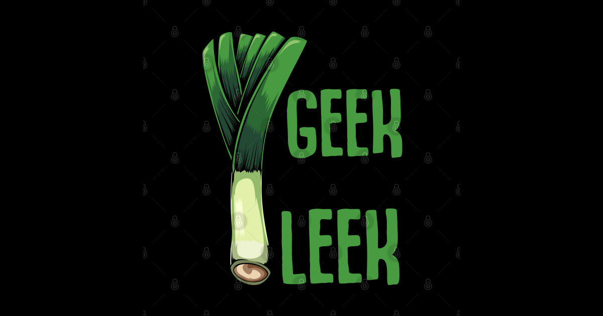 Leek Vegan - Leeks - Sticker | TeePublic