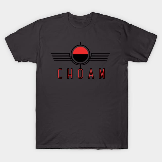 Choam logo red - Dune - T-Shirt | TeePublic