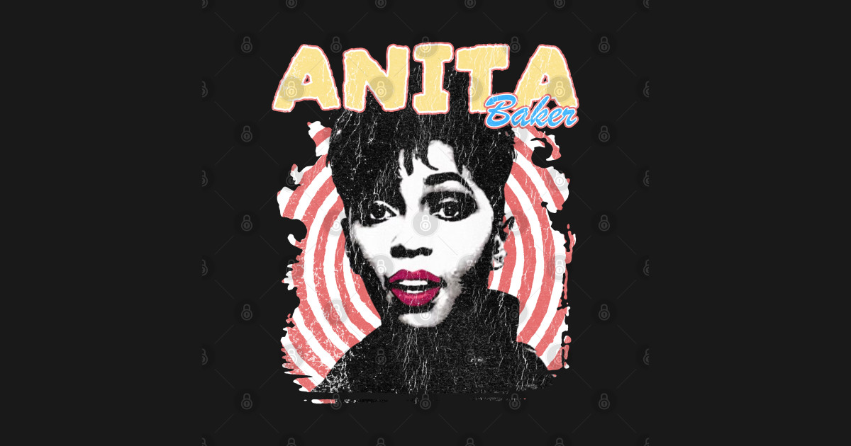 Old Style Singer Soul - Anita Baker - T-Shirt | TeePublic