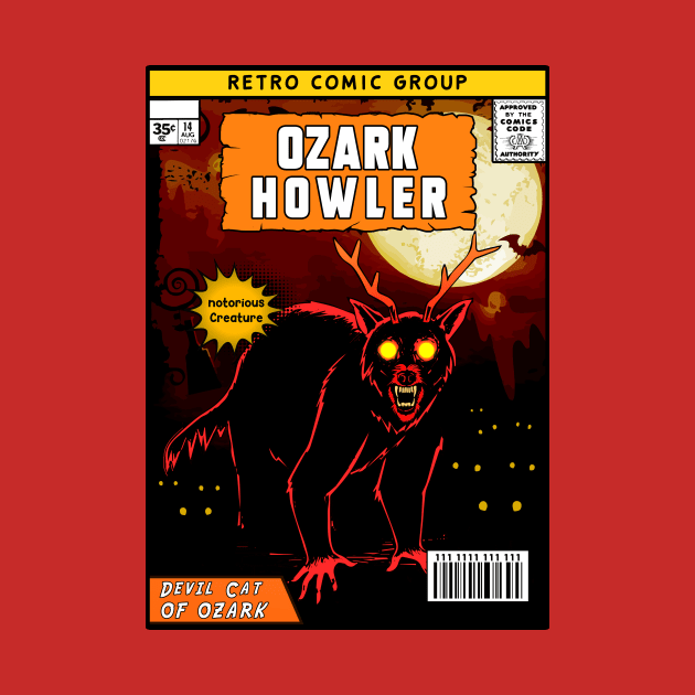 OZARK HOWLER COMIC - Ozark Howler - T-Shirt | TeePublic