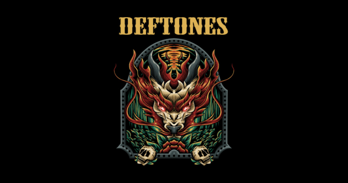 DEFTONES BAND - Deftones Band - Sticker | TeePublic