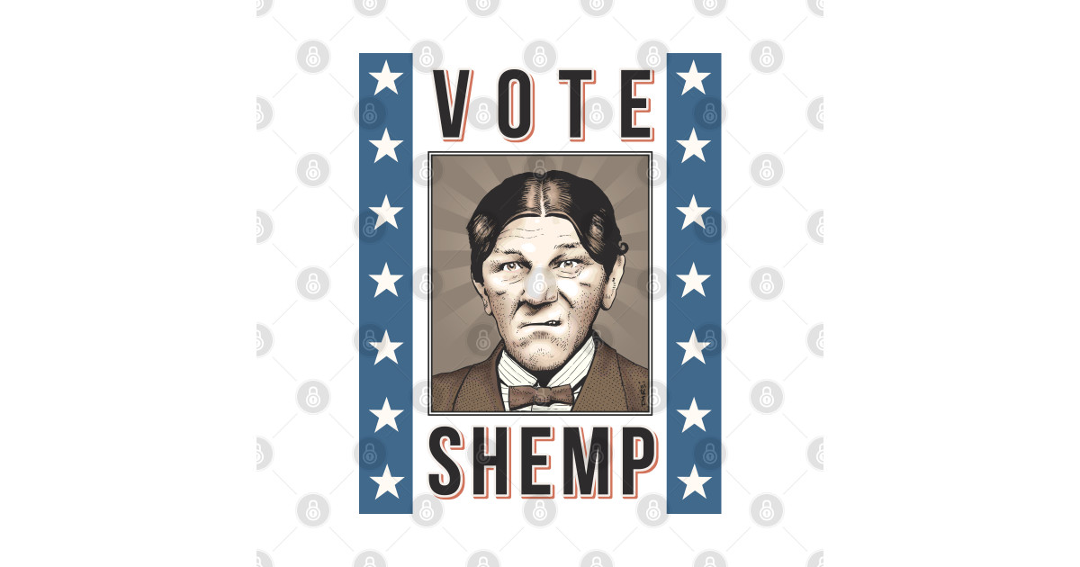 Shemp for President - Three Stooges - T-Shirt | TeePublic