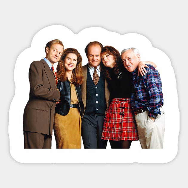 TV Series 1990 - Frasier - Sticker | TeePublic