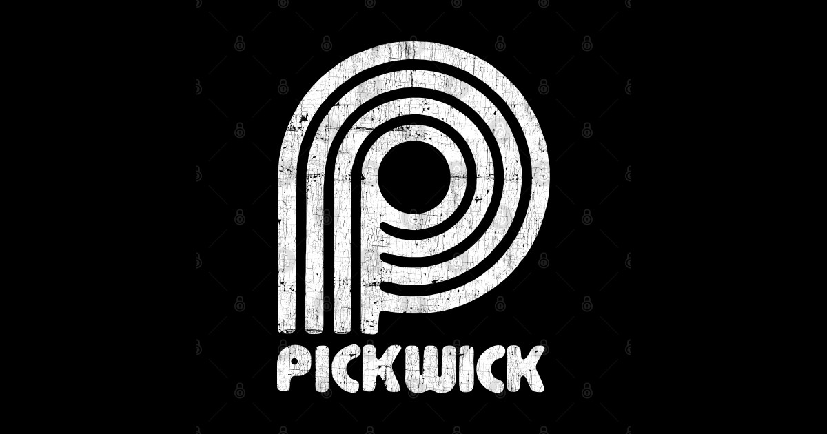 Pickwick Records - Vintage Record Label - Pickwick - Sticker | TeePublic