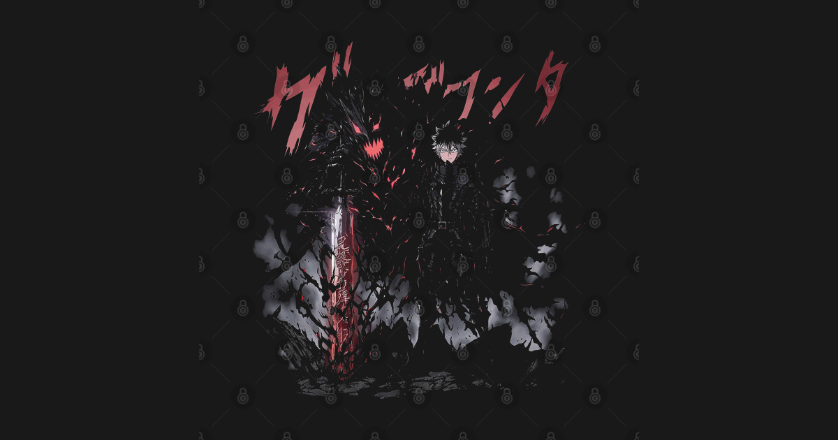 Asta Black Clover Anti-Magic Stance - Asta - T-Shirt | TeePublic