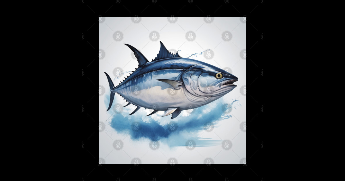BLUEFIN TUNA - Bluefin Tuna - Sticker | TeePublic