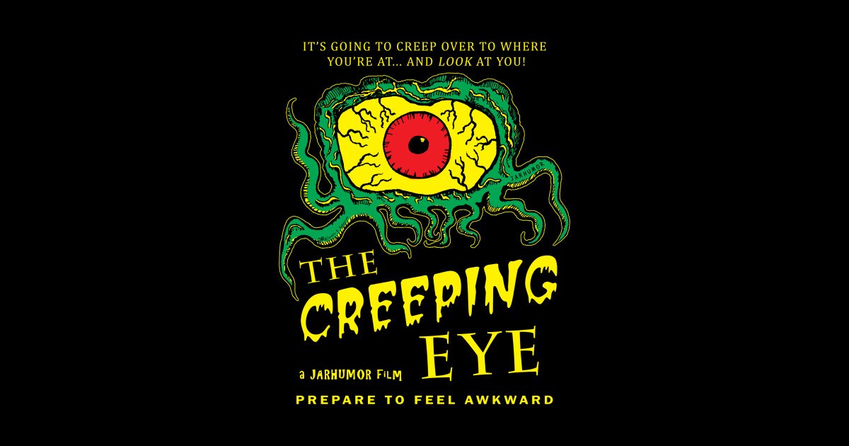The Creeping Eye - The Crawling Eye - Sticker | TeePublic