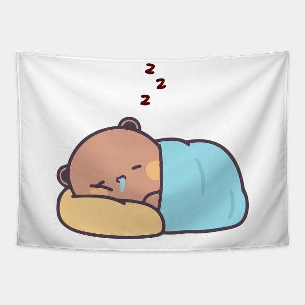 Pentol Sleep Cute Bubududu Panda Emote - Cute Animals - Tapestry ...