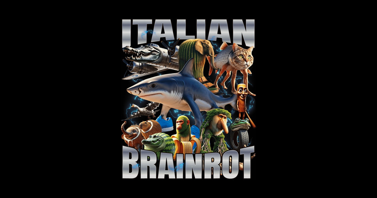 Italian Brainrot - Italian Brainrot - Sticker | TeePublic