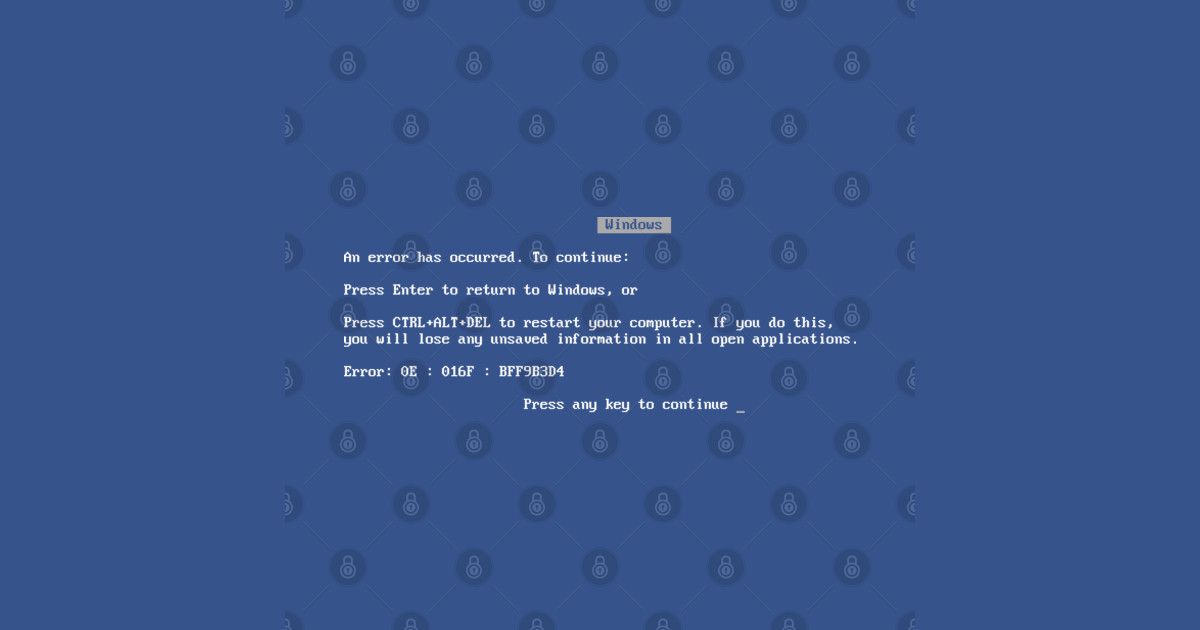 Blue Screen - Meme - T-Shirt | TeePublic