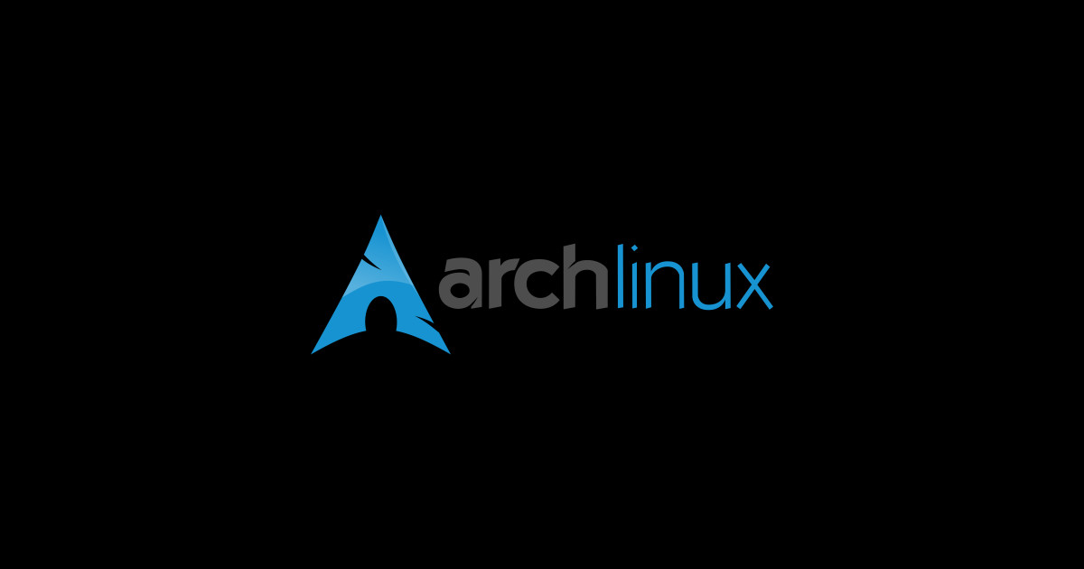 Arch Linux logo - Linux - Posters and Art Prints | TeePublic