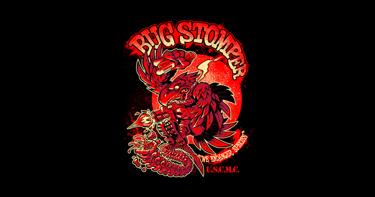 BUG STOMPER - Alien - Sticker | TeePublic