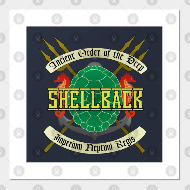 Shellback (Front Only) - Shellback - Posters and Art Prints | TeePublic