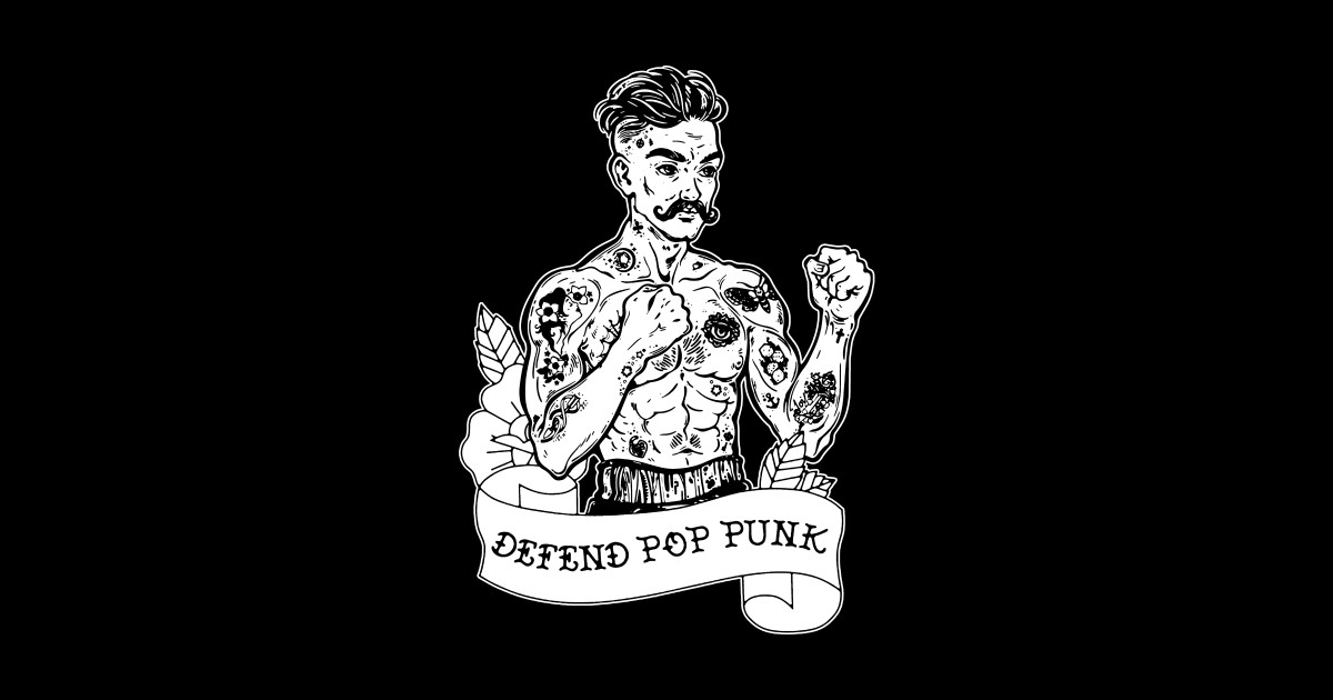 Pop Punk Defender - Pop Punk - Sticker | TeePublic