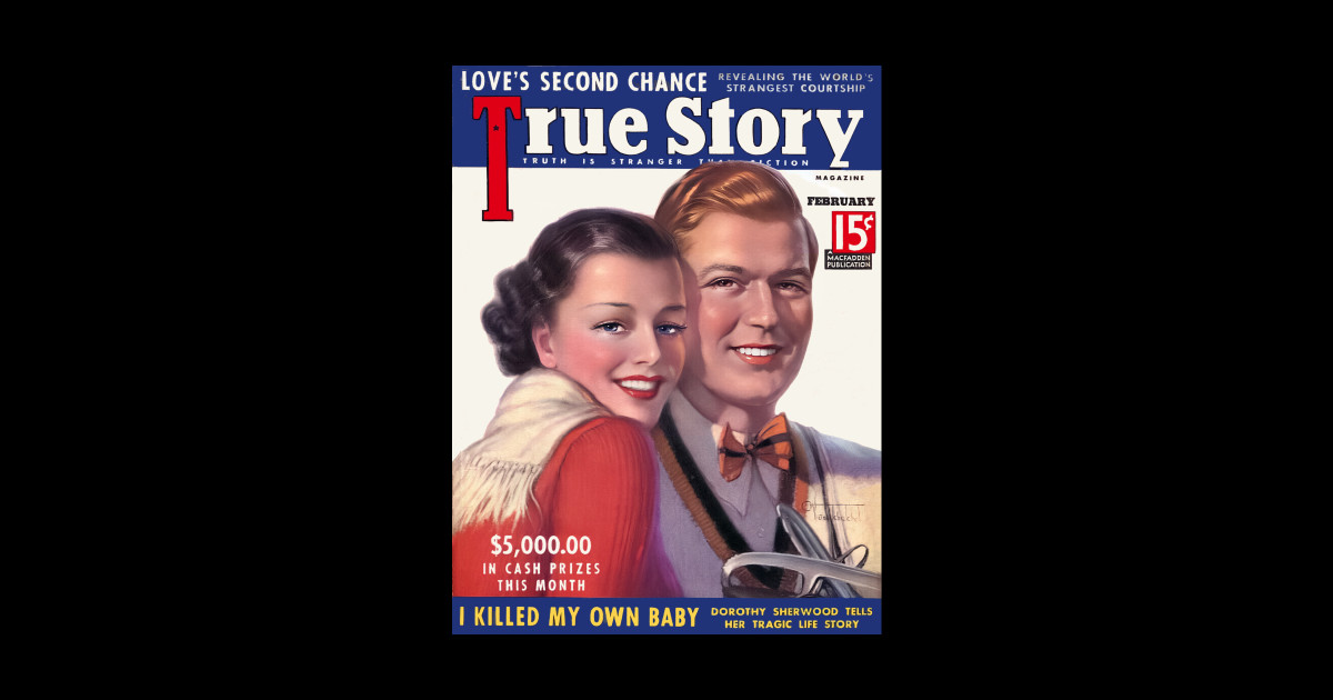 True Story Magazine - Vintage Magazine Retro - Posters and Art Prints ...