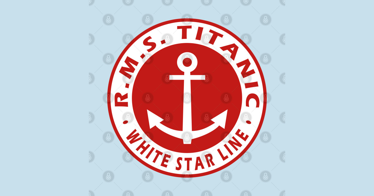 Titanic White Star Line - Titanic - T-Shirt | TeePublic