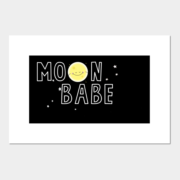Moon Babe Design - Moon - Posters and Art Prints | TeePublic