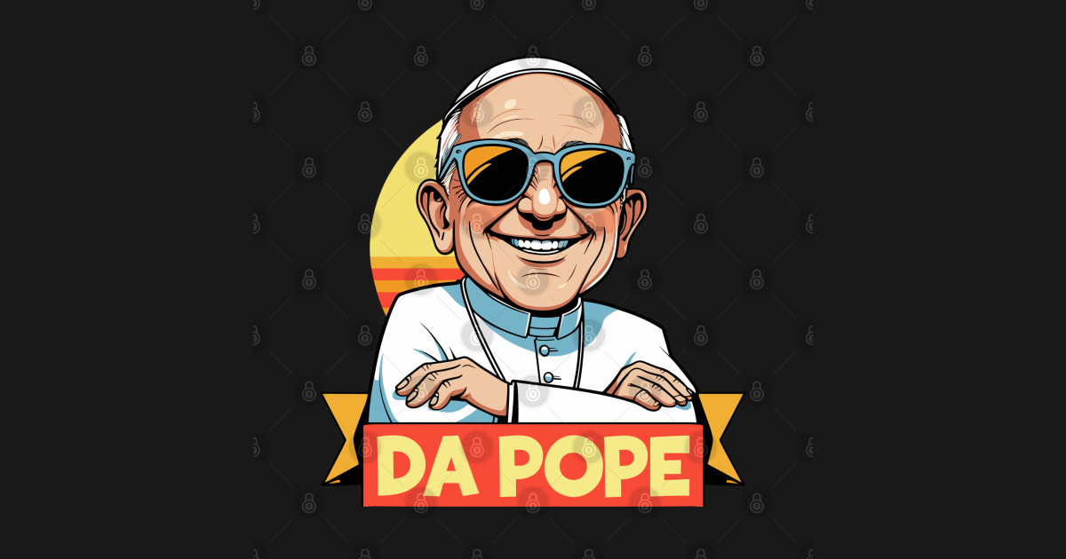 Da Pope From America Chicago Pope Leo XIV Provost - Da Pope - T-Shirt ...