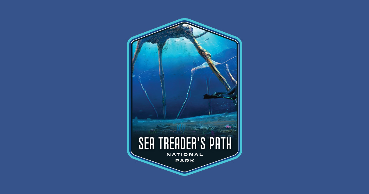 Sea Treader's Path National Park - Subnautica - T-Shirt | TeePublic