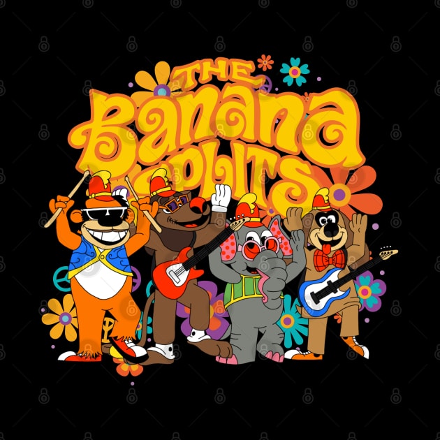 The Banana Splits - Cartoons Vintage - Banana Splits - Pin | TeePublic