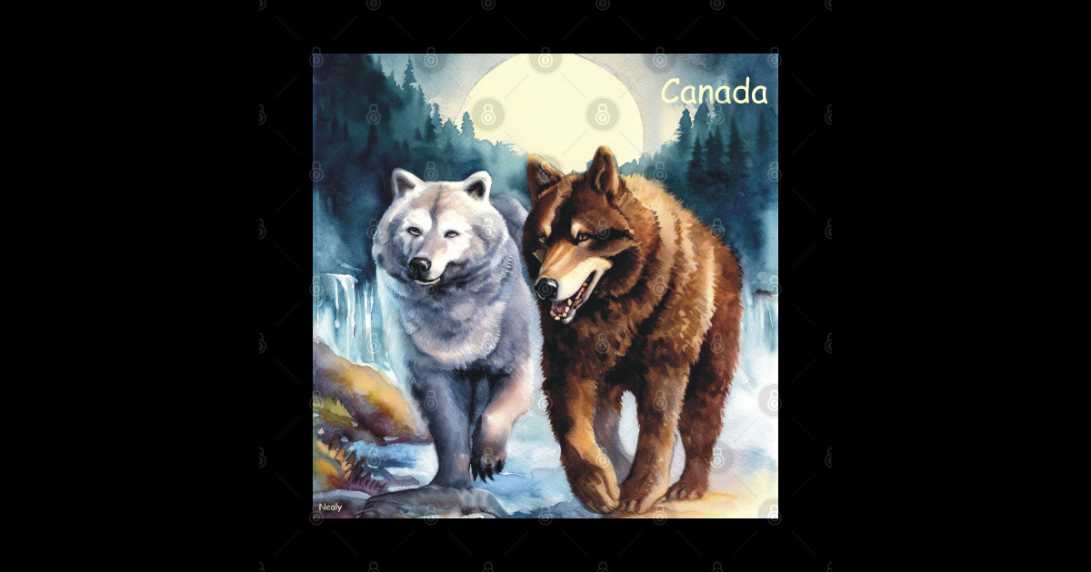 Happy Wolves . - Wolf Lover - Sticker | TeePublic