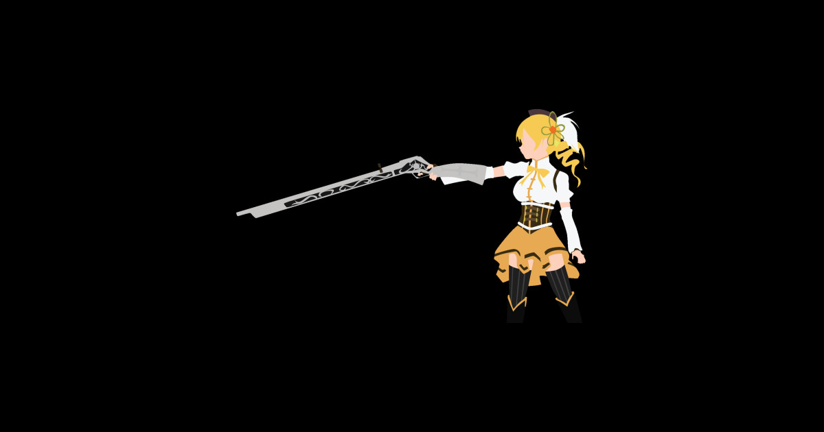 Tomoe Mami Minimalist - Tomoe - Sticker | TeePublic