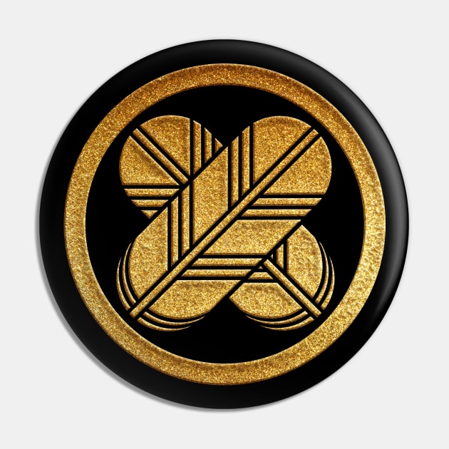 Takanoha Kamon - Samurai Kamon - Pin | TeePublic