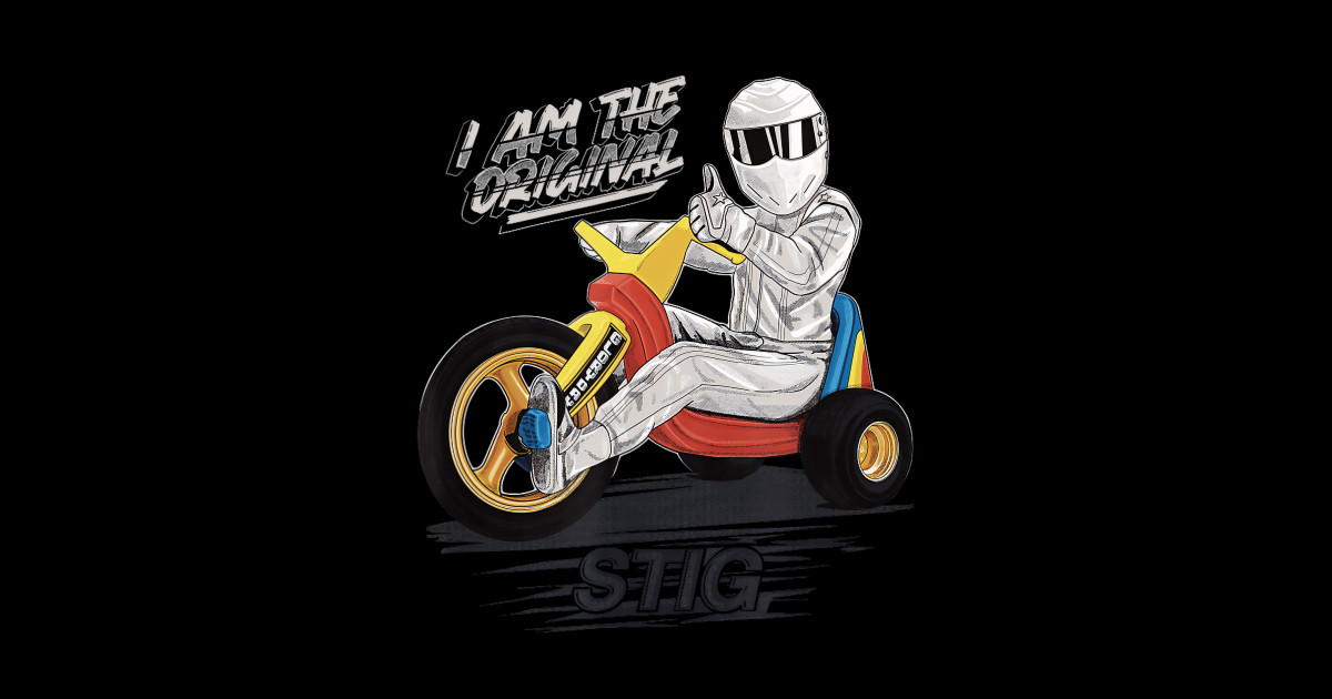 The Original Racing Trike Driver Art - Trike Driver - Sticker | TeePublic
